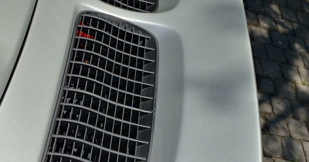 Vintage Porsche Engine Grill | Additive Manufacturing Trends